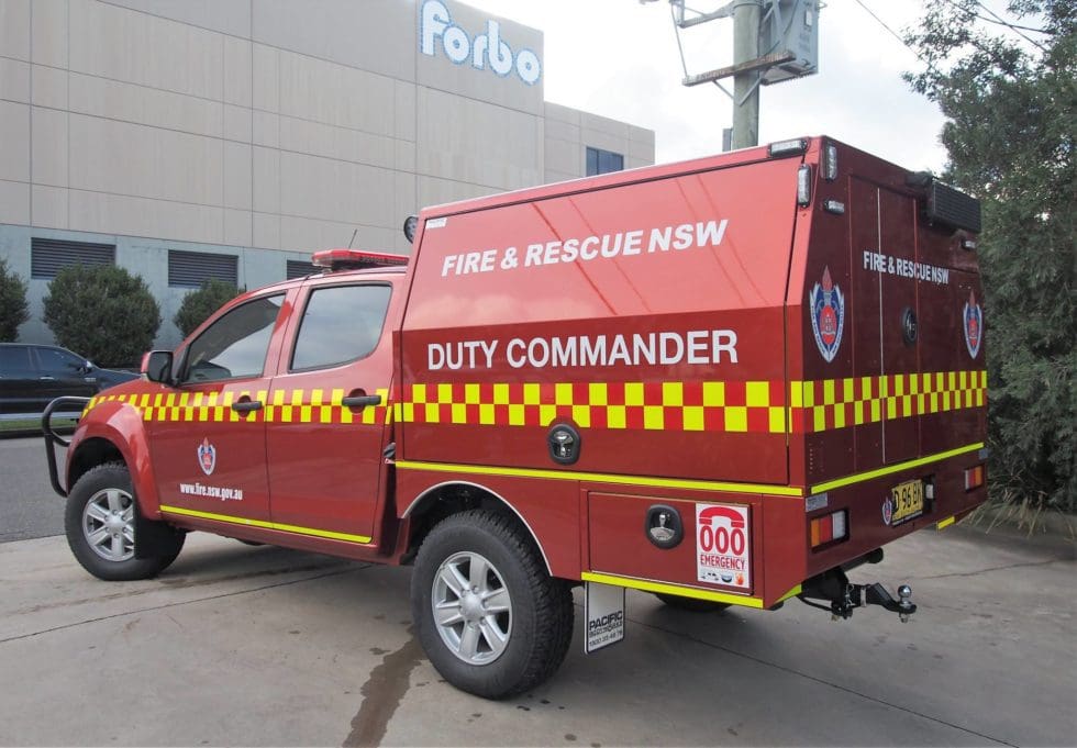 Custom Fire and Rescue Service Body | Pacific Bodyworks